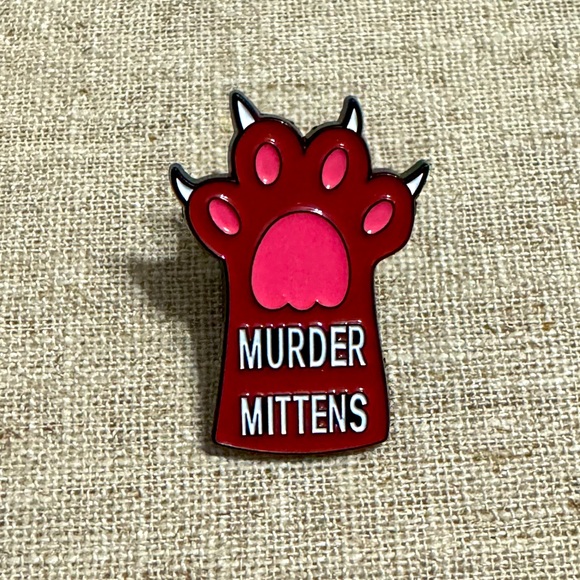 Jewelry | Murder Mittens Cat Pin | Poshmark